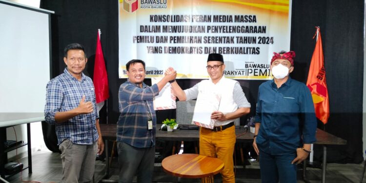Satukan Langkah Bawaslu Pwi Baubau Siap Sukseskan Pemilu 2024